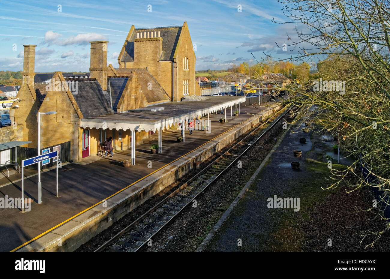 Crewkerne train station hi-res stock photography and images - Alamy