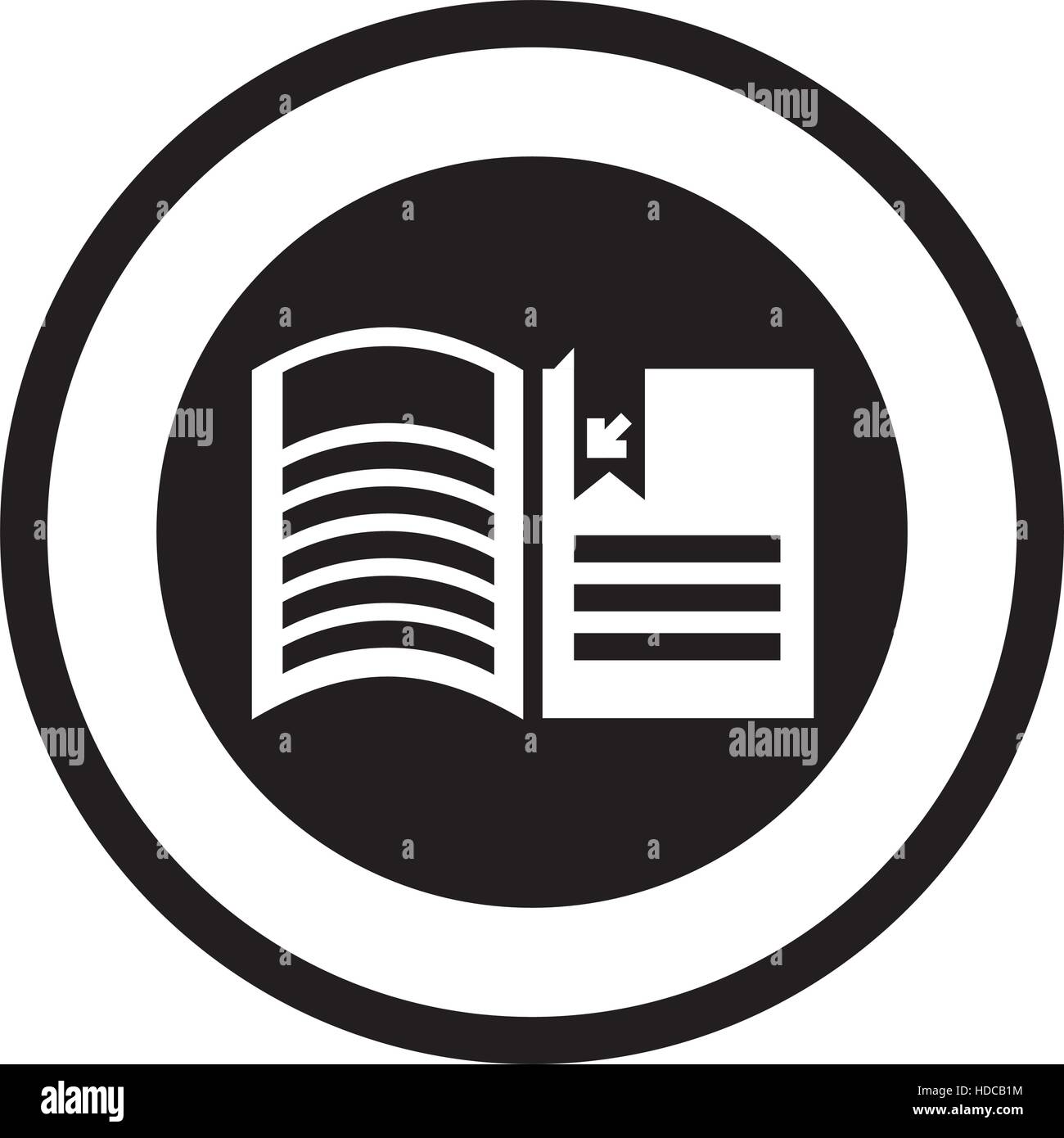 academic book icon Stock Vector Image & Art - Alamy