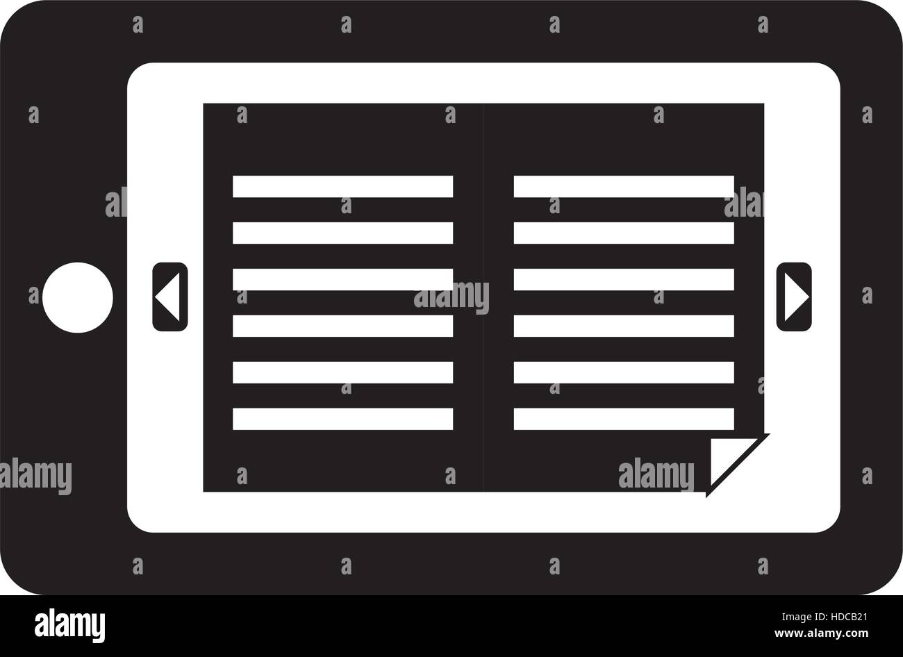 electronic book design Stock Vector Image & Art - Alamy