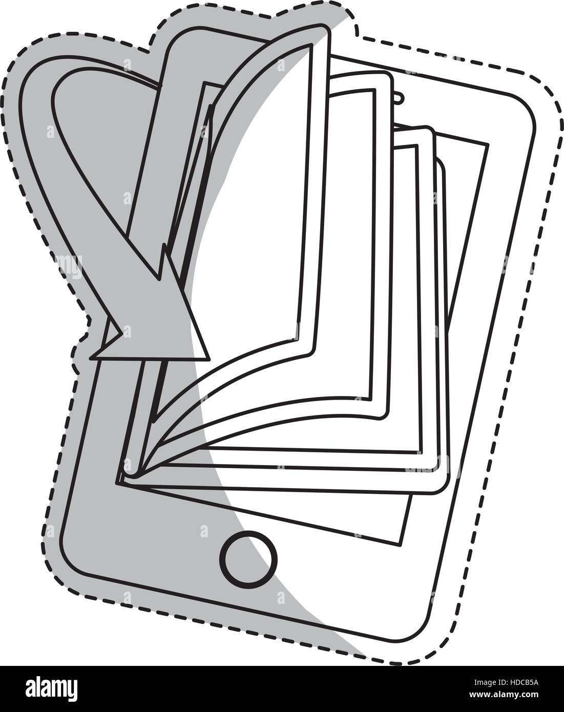 electronic book design Stock Vector Image & Art - Alamy