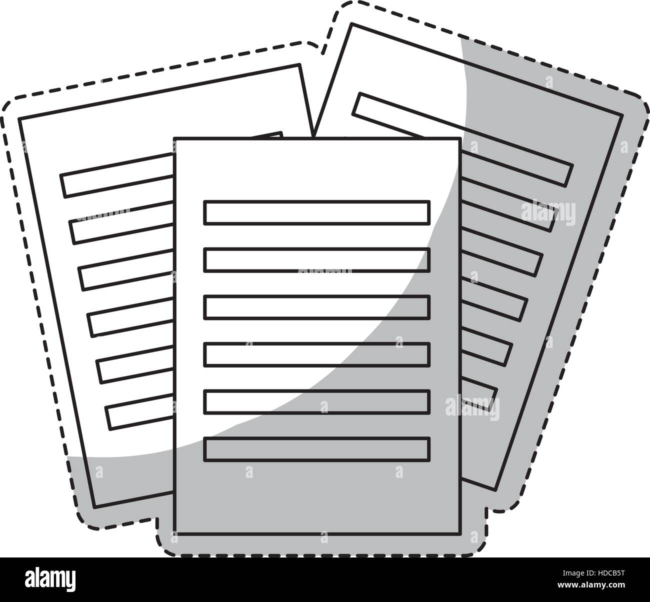 documents pages icon Stock Vector Image & Art - Alamy