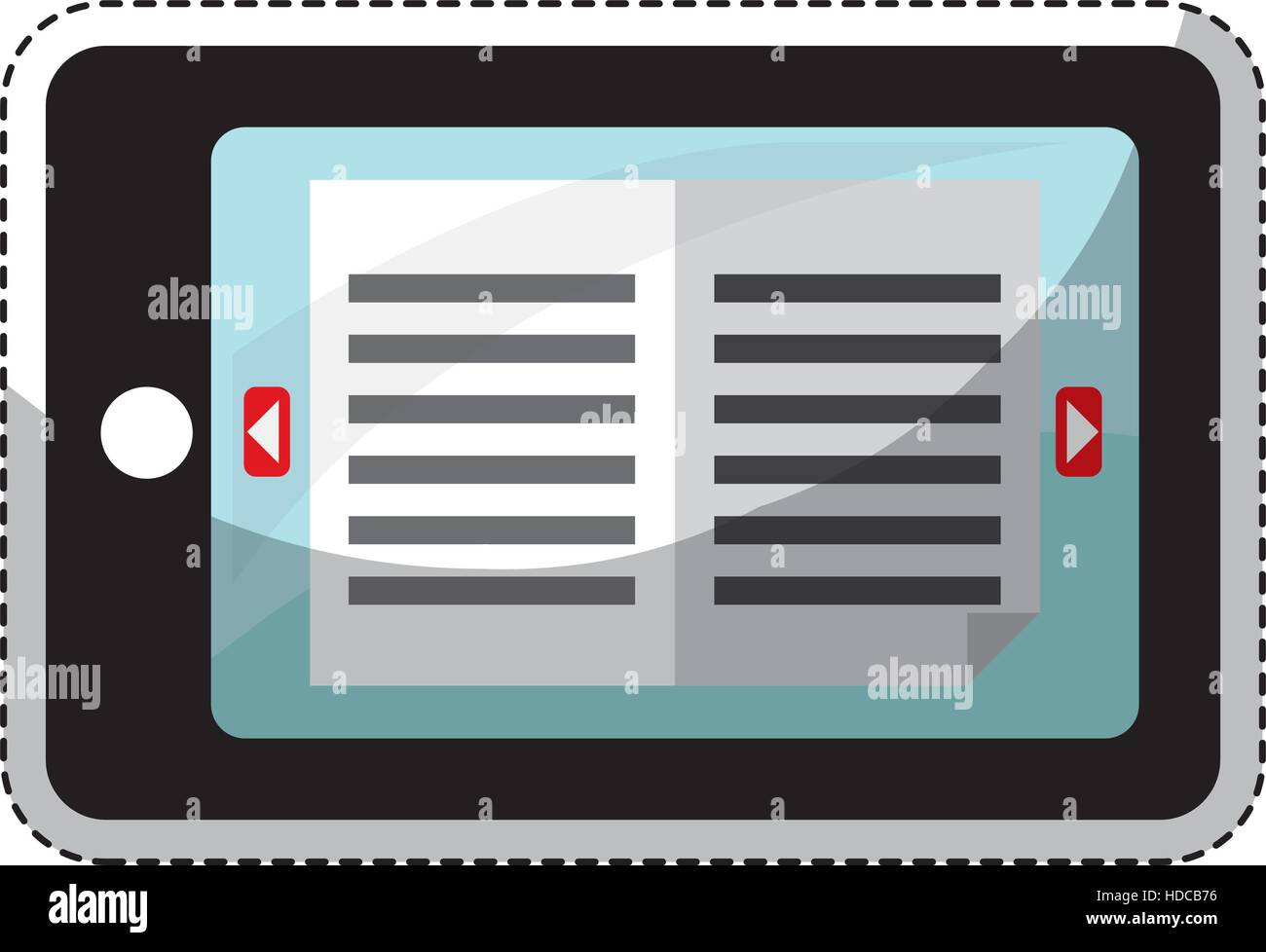 electronic book design Stock Vector Image & Art - Alamy