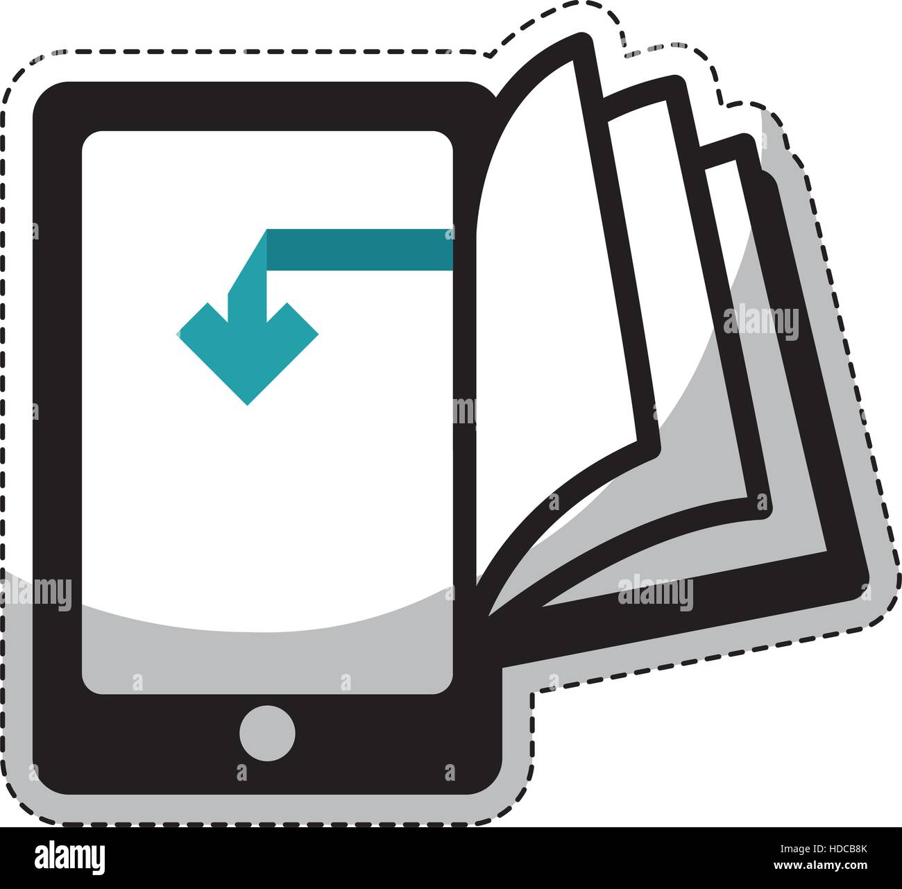 electronic book design Stock Vector Image & Art - Alamy