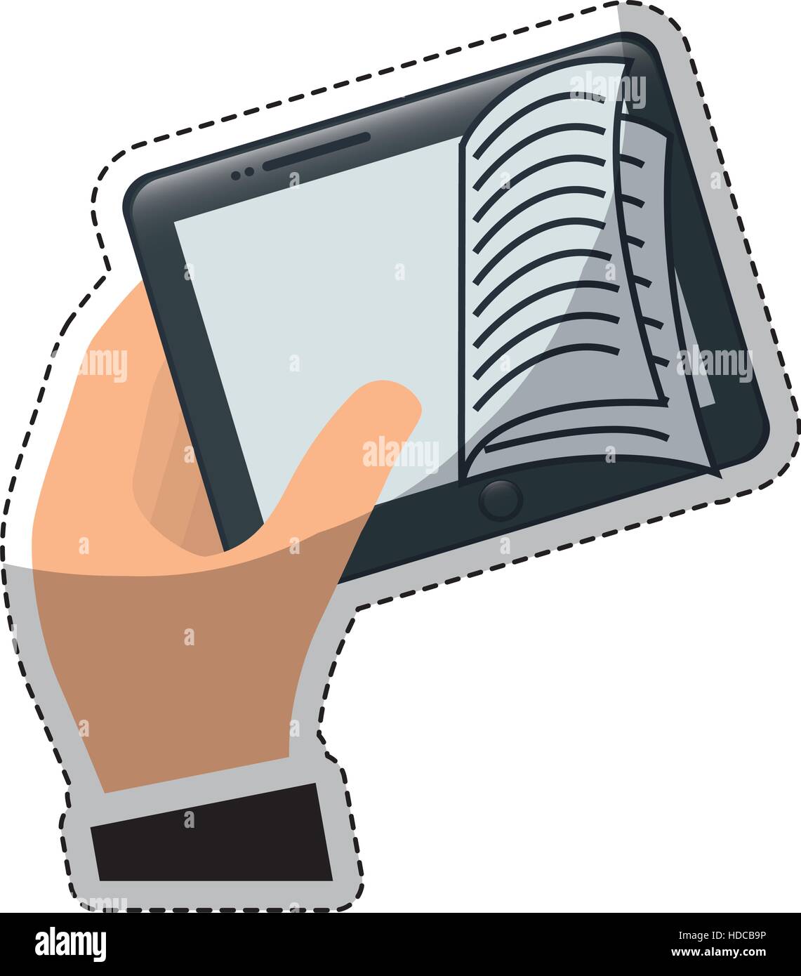 electronic book design Stock Vector Image & Art - Alamy
