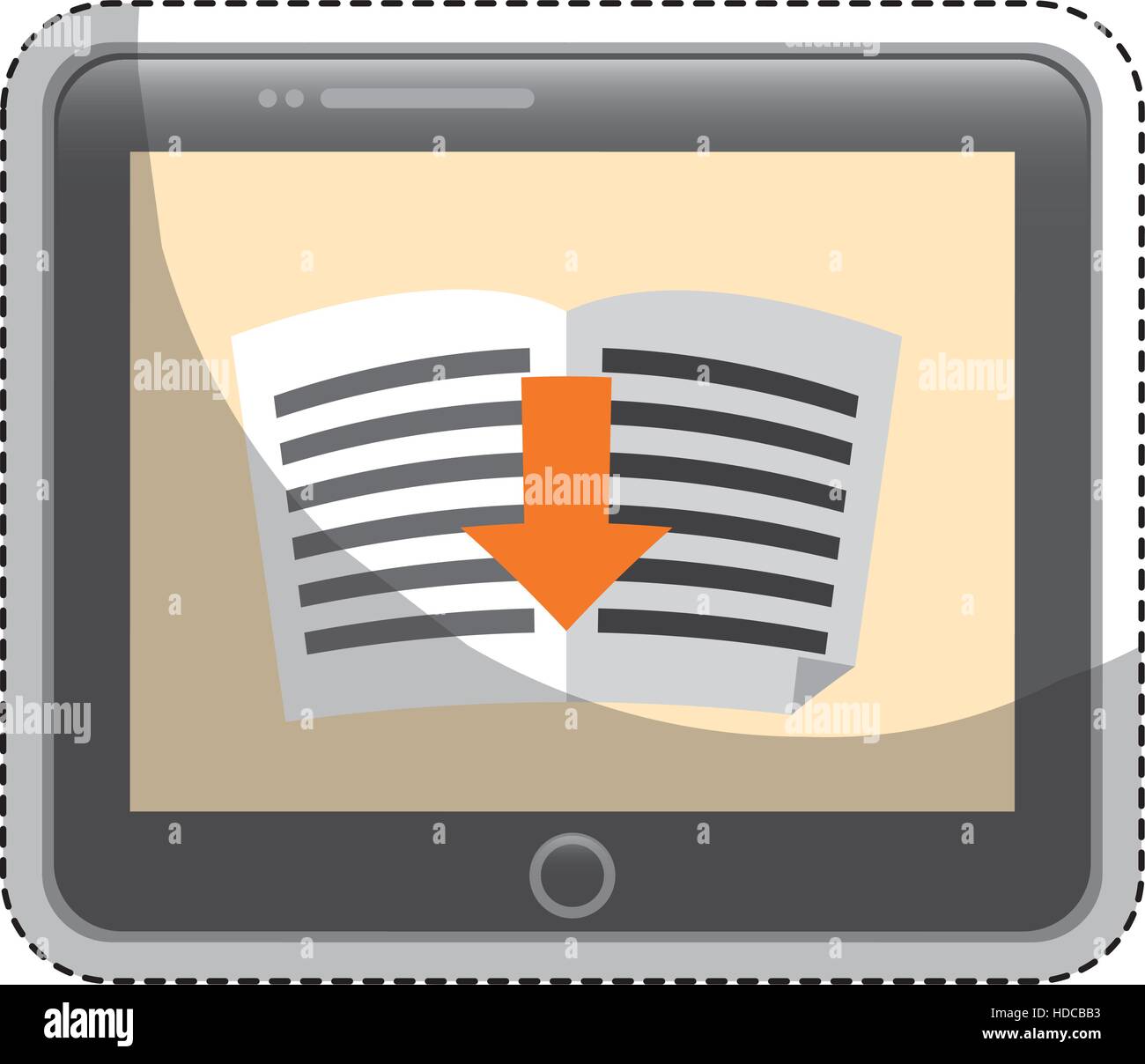 electronic book design Stock Vector Image & Art - Alamy