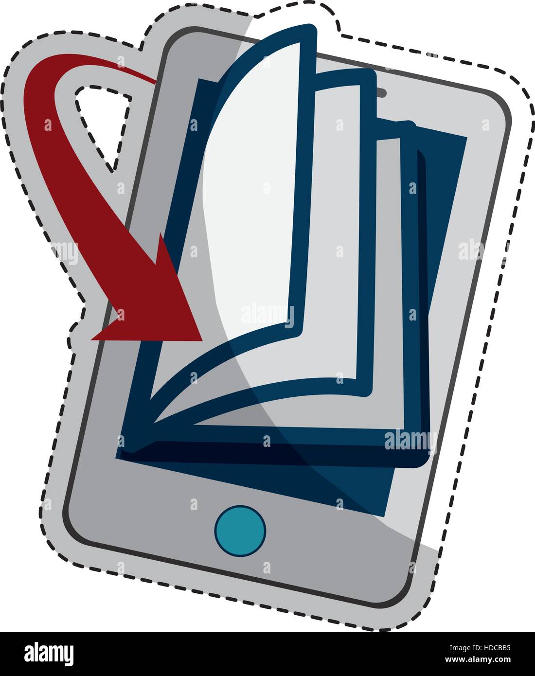 electronic book design Stock Vector Image & Art - Alamy