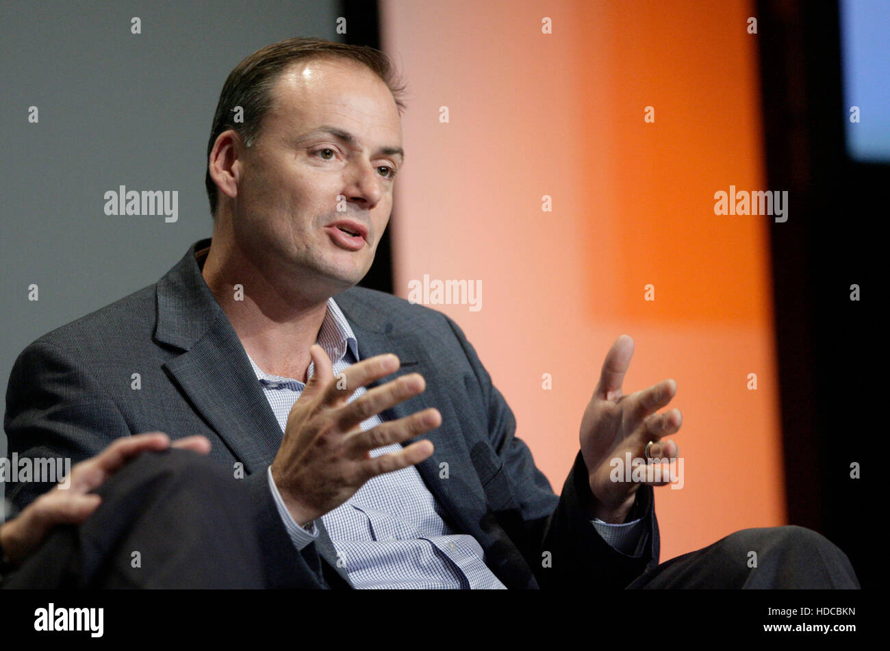 Charles Ruck, a partner with Latham & Watkins LLP, speaks during the ...