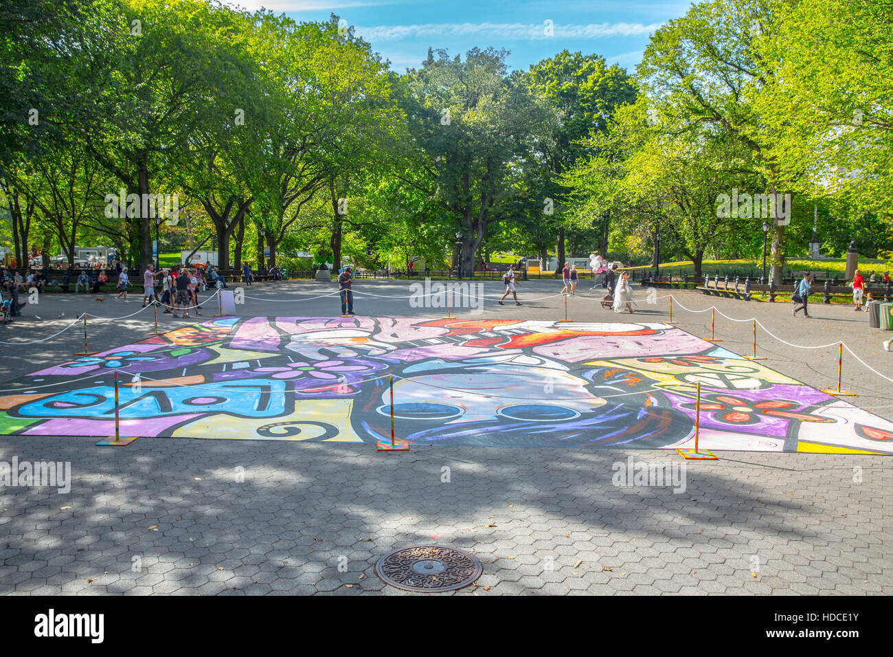 A 50 foot mural of John Lennon to be displayed in Central Park for one ...
