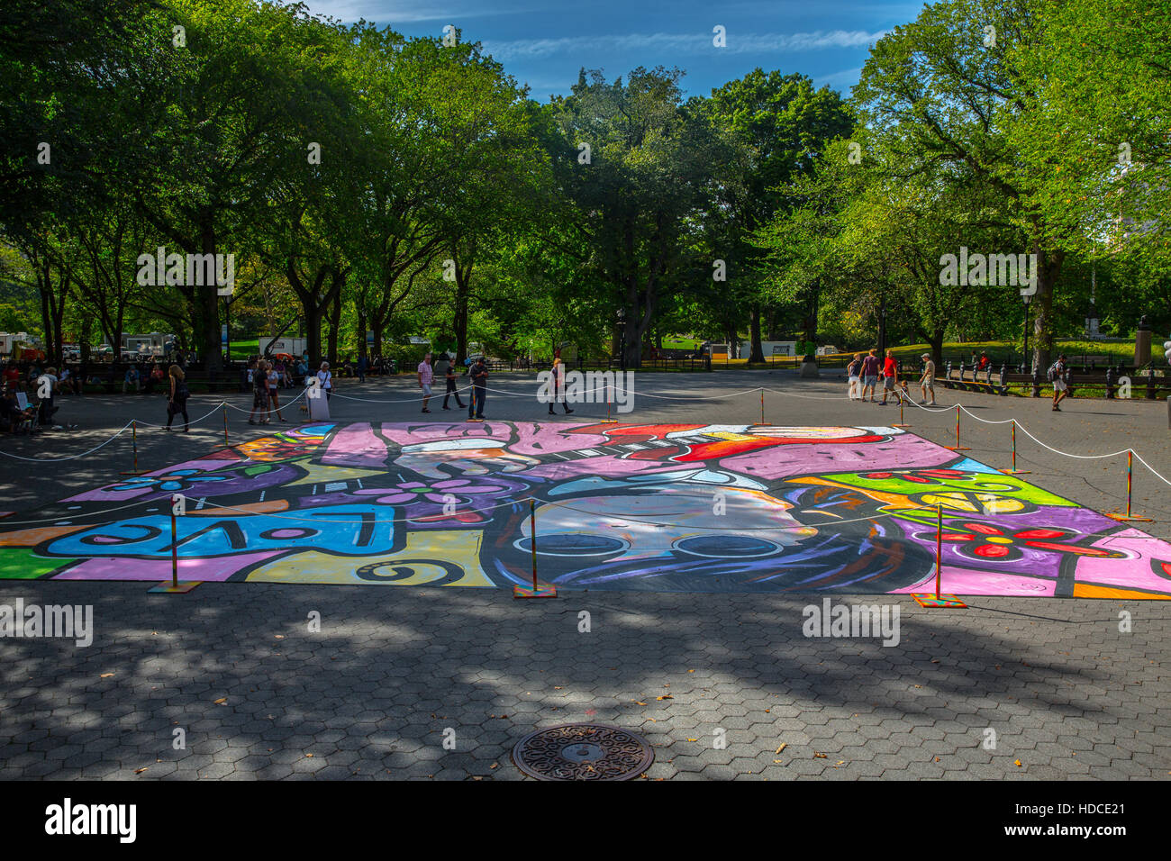 A 50 foot mural of John Lennon to be displayed in Central Park for one ...