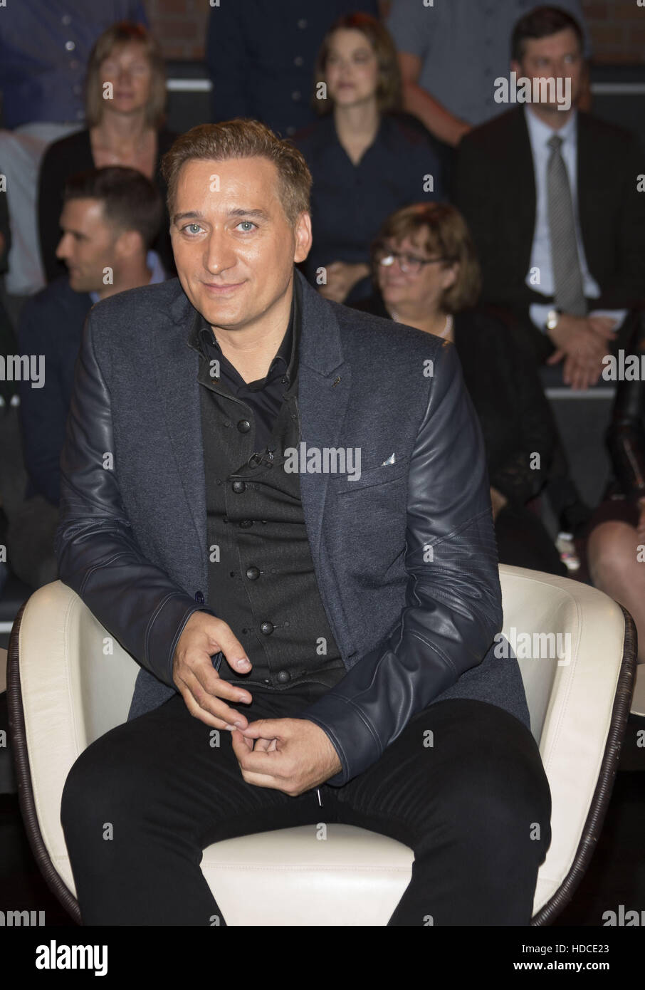 German ZDF TV Talkshow Markus Lanz at Fernsehmacher-Studio Featuring ...