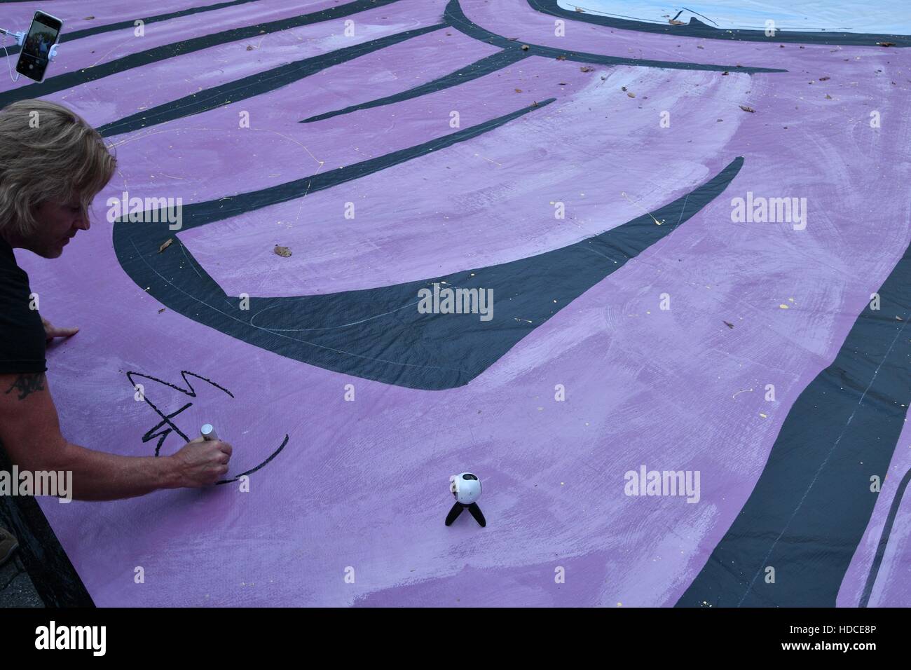 Eric Waugh and Imagine again painting Featuring: Eric Waugh Where ...