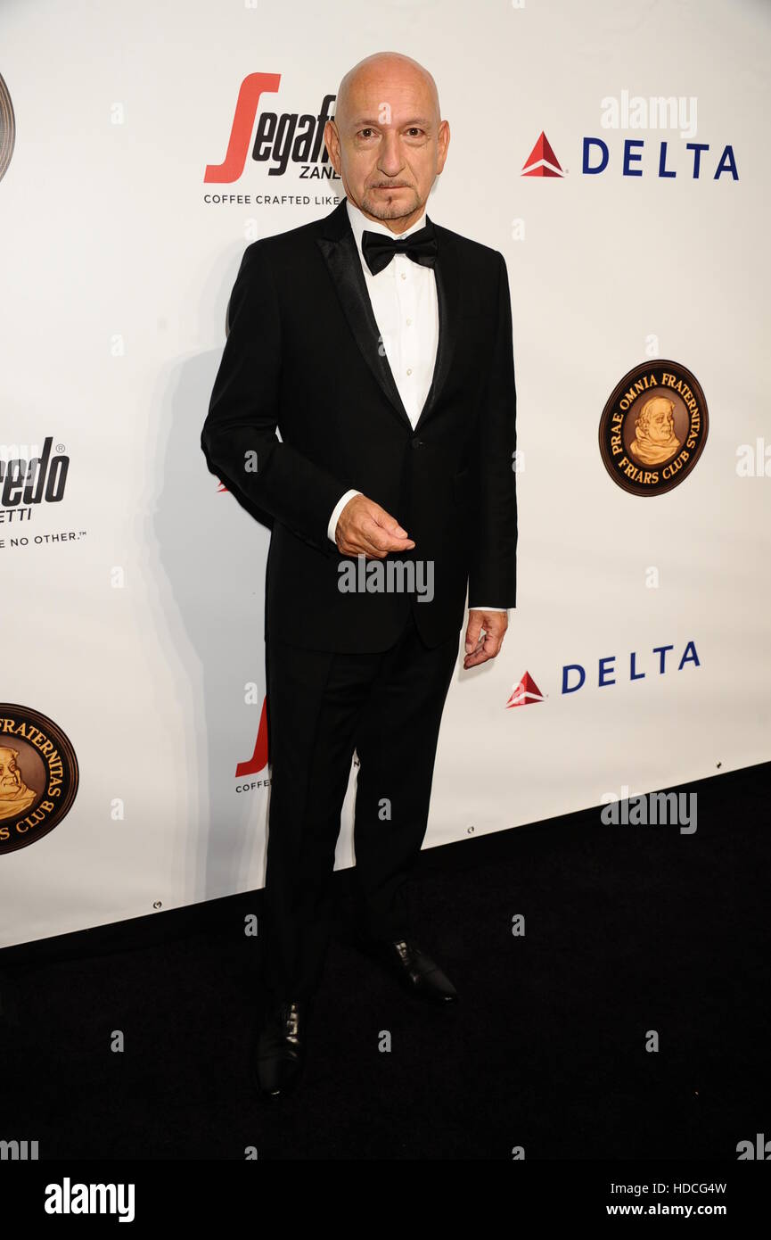 Martin Scorsese tribute by Friar's Club in NYC Featuring: Ben Kingsley ...