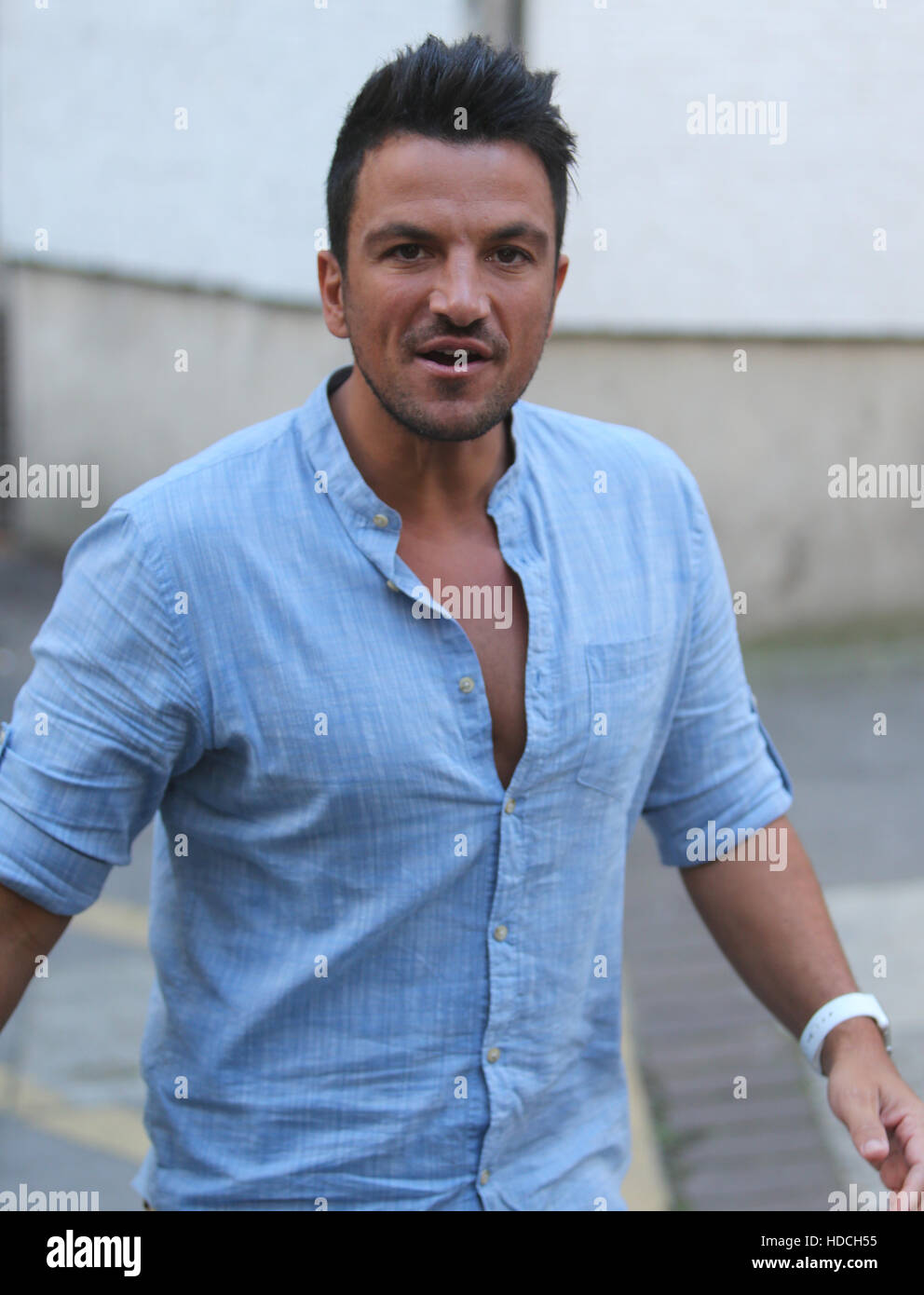 Peter Andre outside ITV Studios Featuring: Peter Andre Where: London ...
