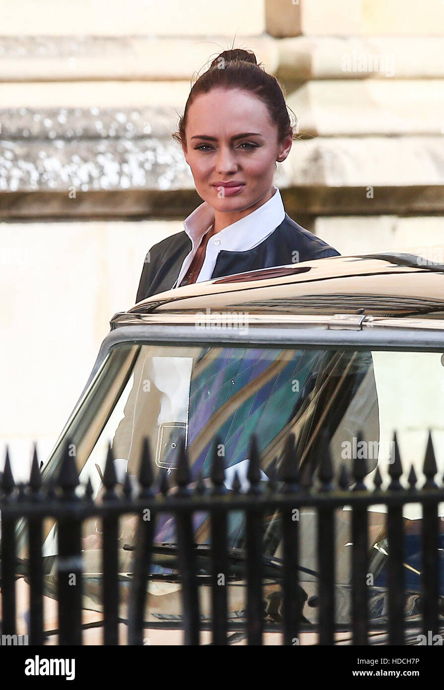 Sir Anthony Hopkins and Laura Haddock on the set of Transformers:The ...