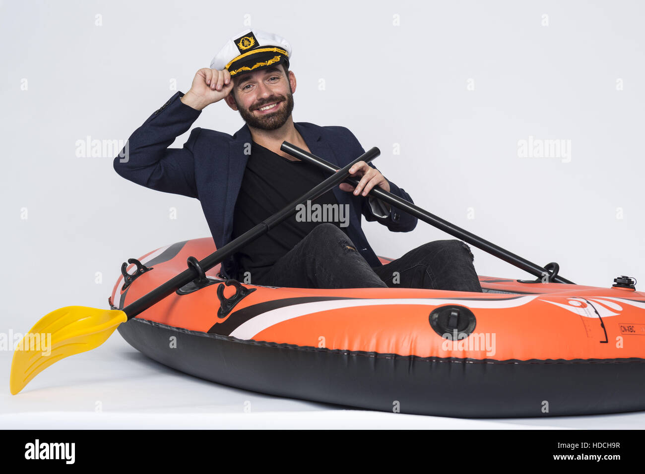 Daniel Kuebelboeck attends the photocall of "Verrueckt nach Fluss" at ...