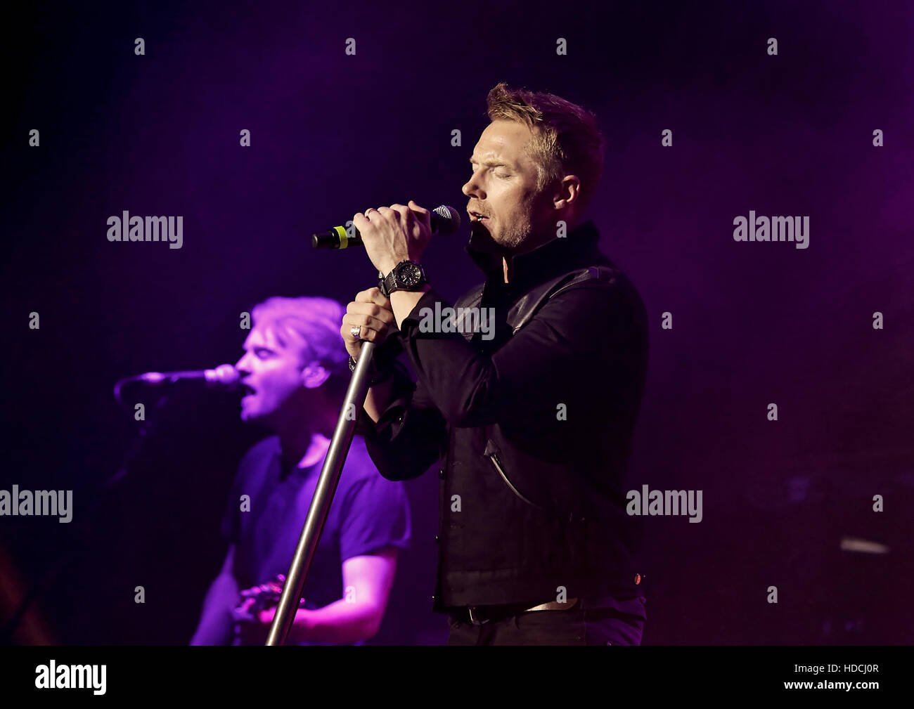 Ronan Keating Performing at Manchester O2 Apollo Featuring: Ronan ...