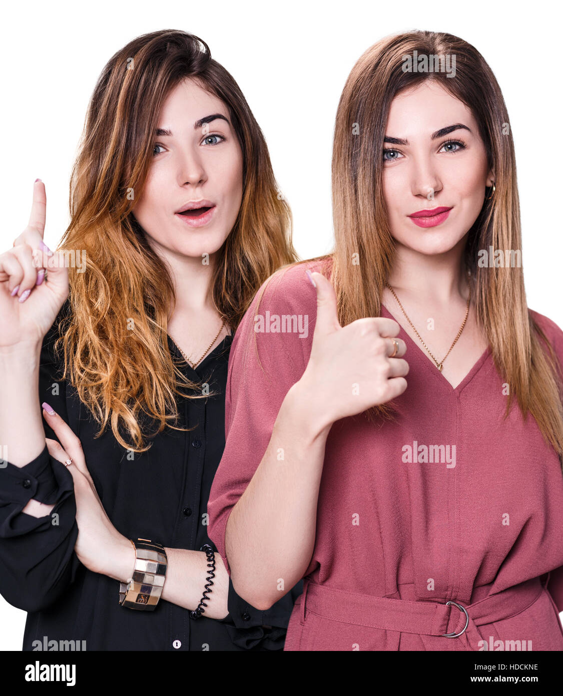 Woman before and after transformation Stock Photo - Alamy