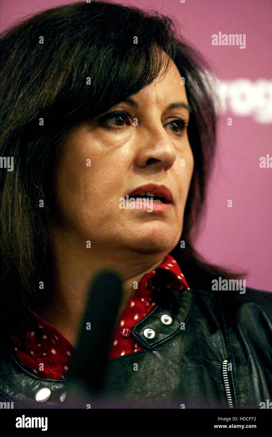 Caroline Flint attending the Labour Party Conference at the Exhibition ...