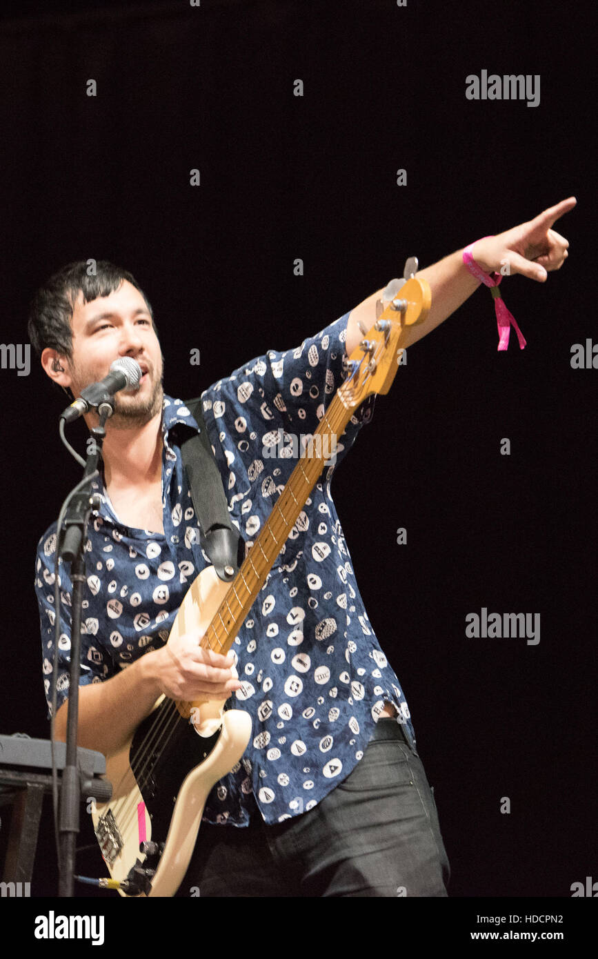 The Shins performing live on the Downtown Stage at Life is Beautiful ...