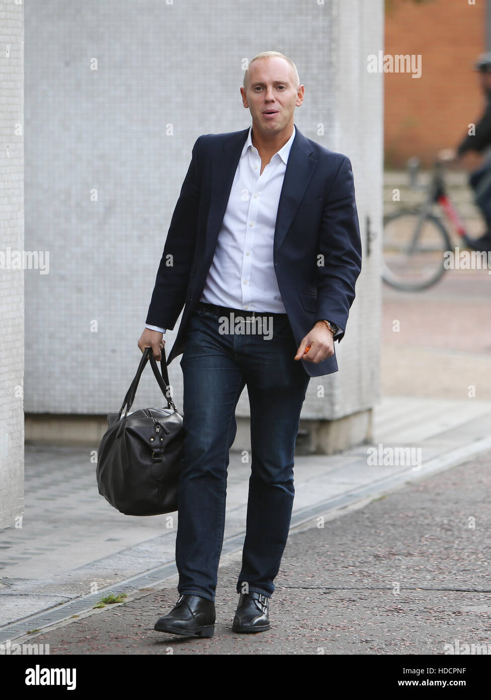 Judge Rinder outside ITV Studios Featuring: Judge Rinder Where: London ...
