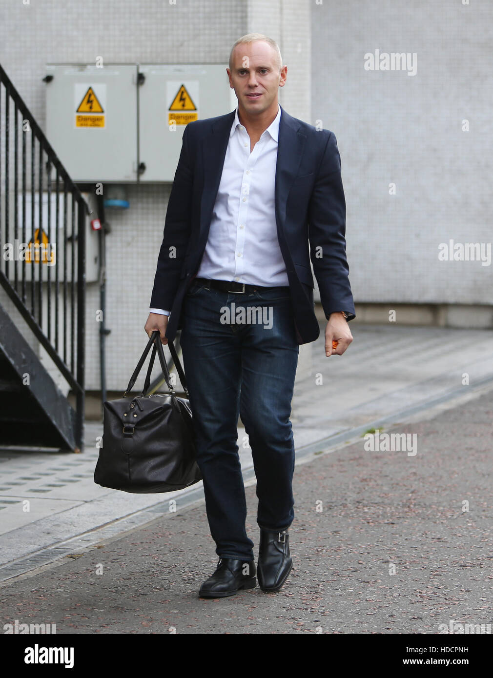 Judge Rinder outside ITV Studios Featuring: Judge Rinder Where: London ...