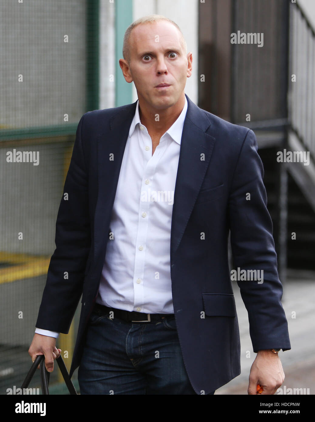 Judge Rinder outside ITV Studios Featuring: Judge Rinder Where: London ...