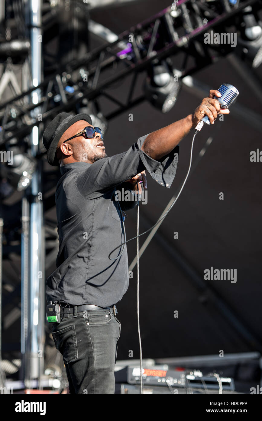 The Heavy performing at Life is Beautiful Festival Featuring: The Heavy ...