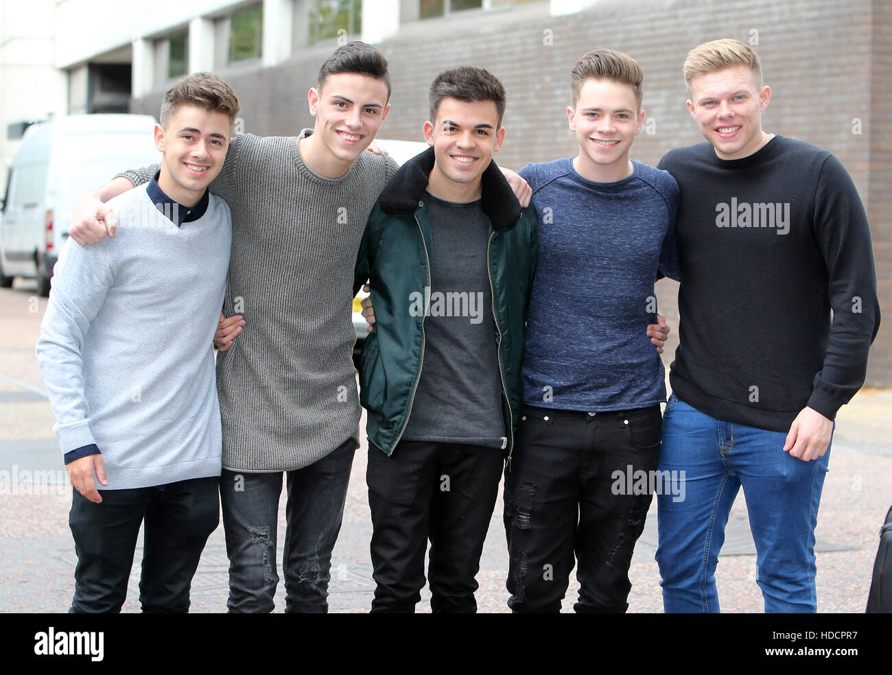 X Factor Yes Lad outside ITV Studios Featuring: Yes Lad Where: London ...