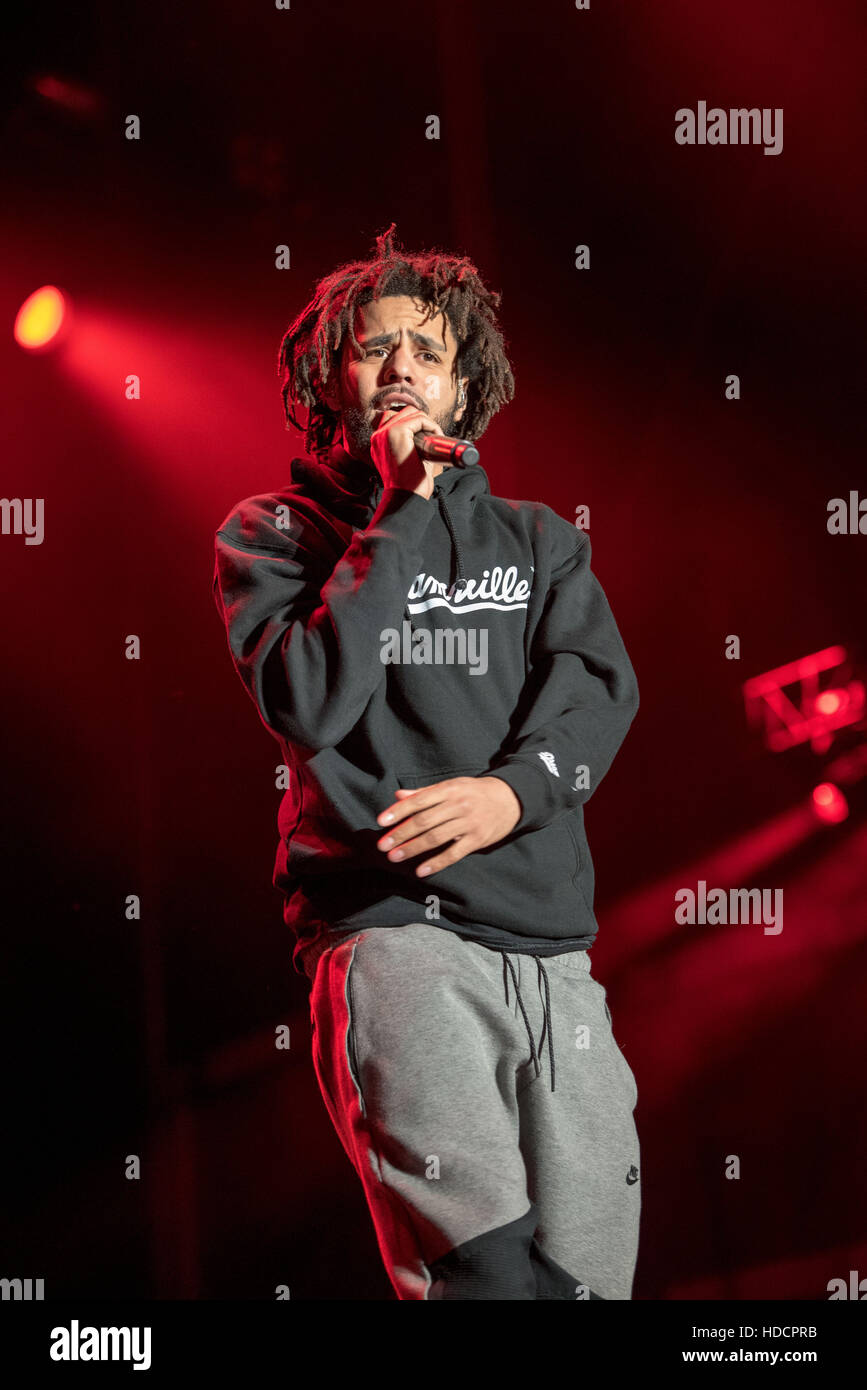 J COLE performing live on the Downtown Stage at Life is Beautiful ...