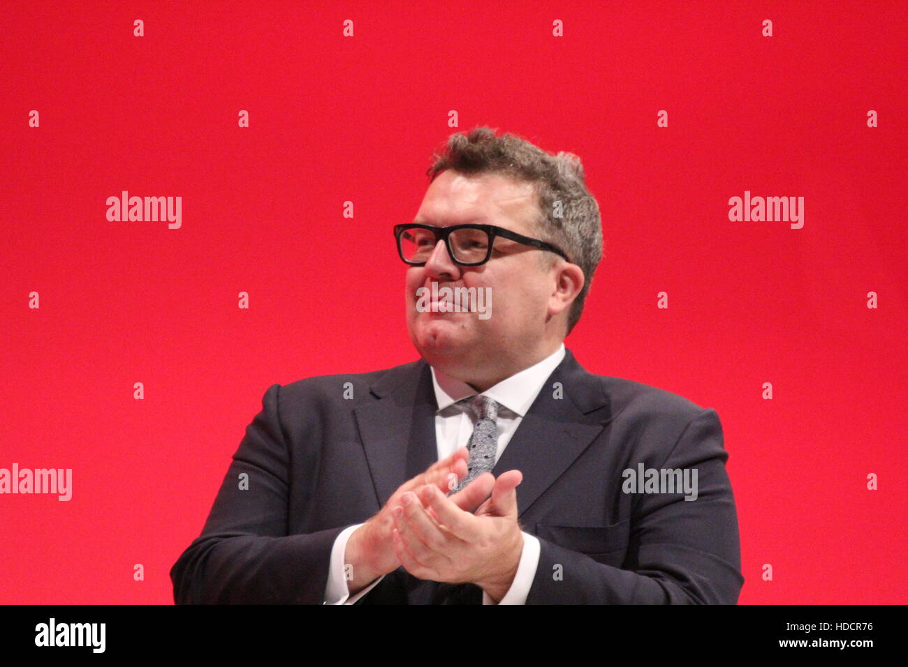 Tom Watson attending the Labour Party Conference at Exhibition Centre ...