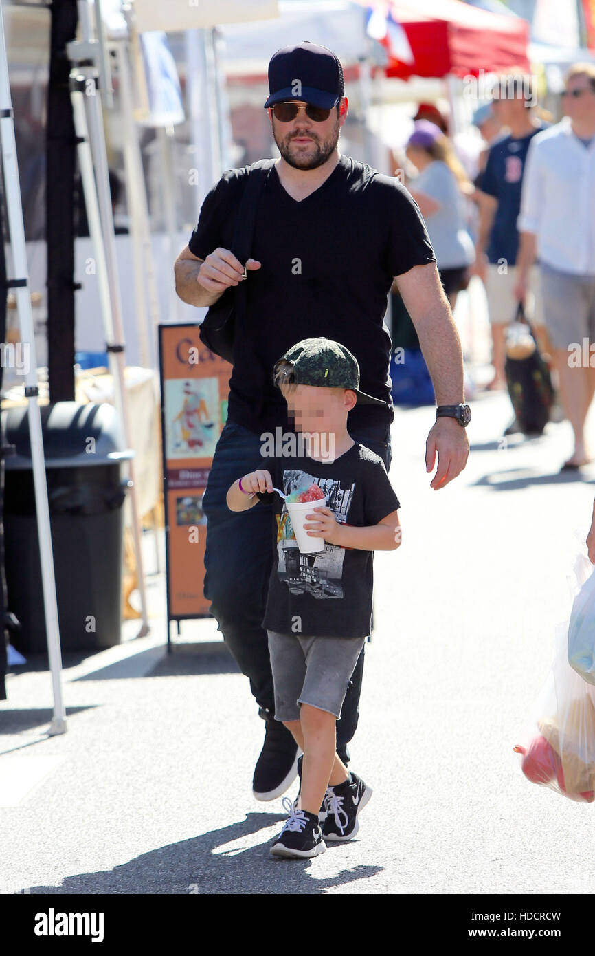 Haylie Duff with her daughter and partner, Matt Rosenberg, with former ...