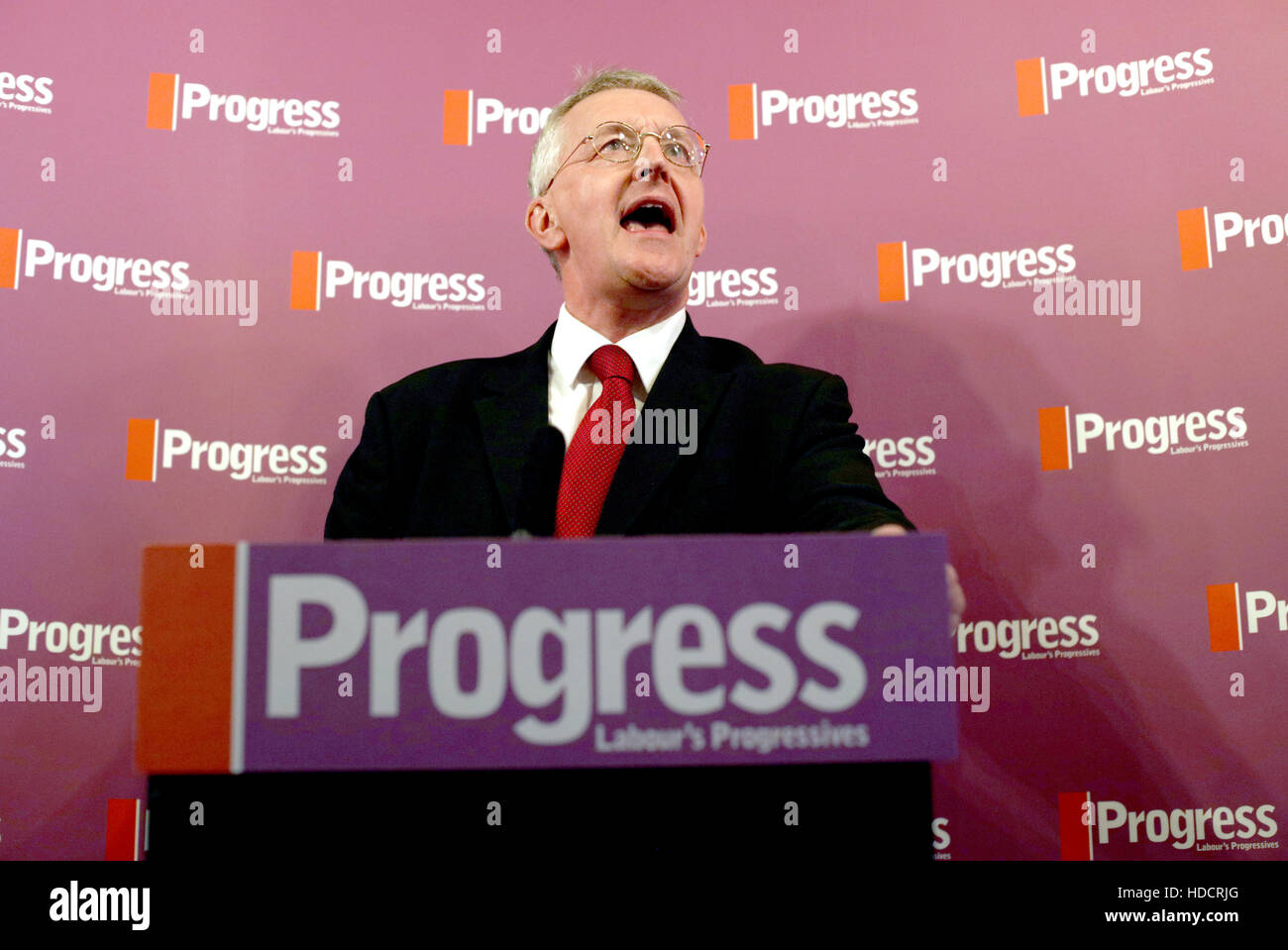 Hilary Benn attending the Labour Party Conference at the Exhibition ...