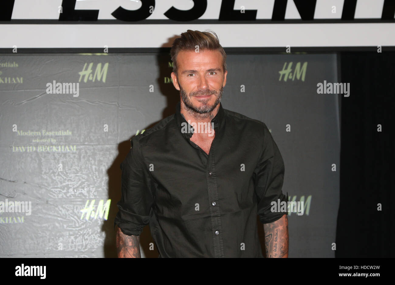 David Beckham Launches New H&M Modern Essentials Campaign Featuring ...