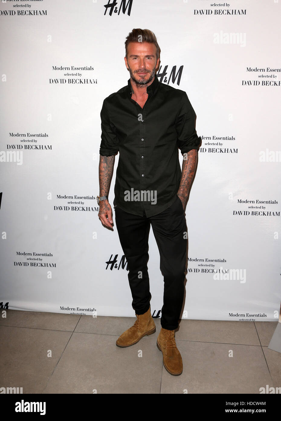 David Beckham Launches New H&M Modern Essentials Campaign Featuring ...