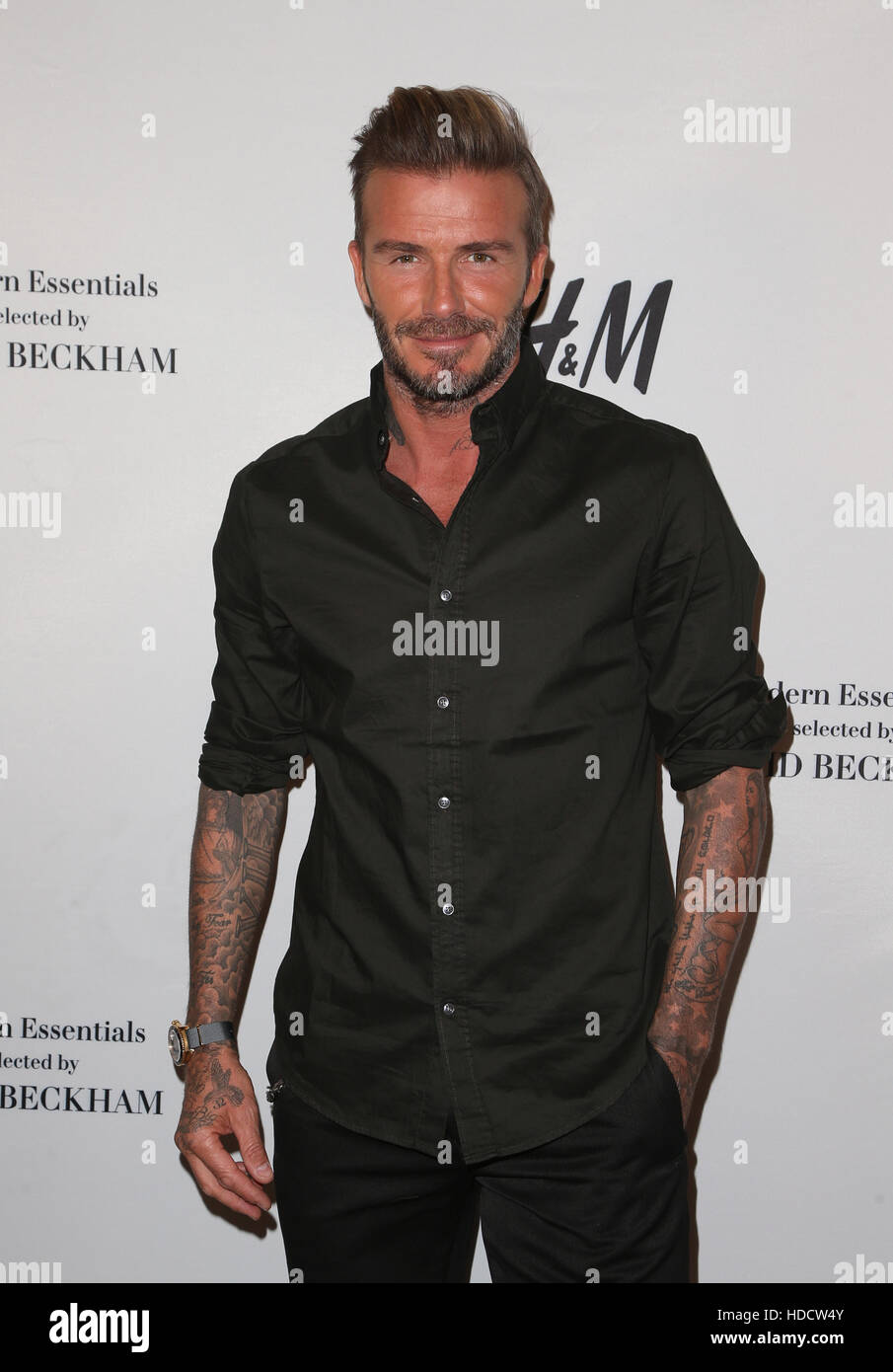 David Beckham Launches New H&M Modern Essentials Campaign Featuring ...