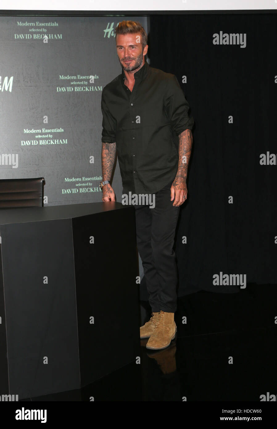 David Beckham Launches New H&M Modern Essentials Campaign Featuring ...