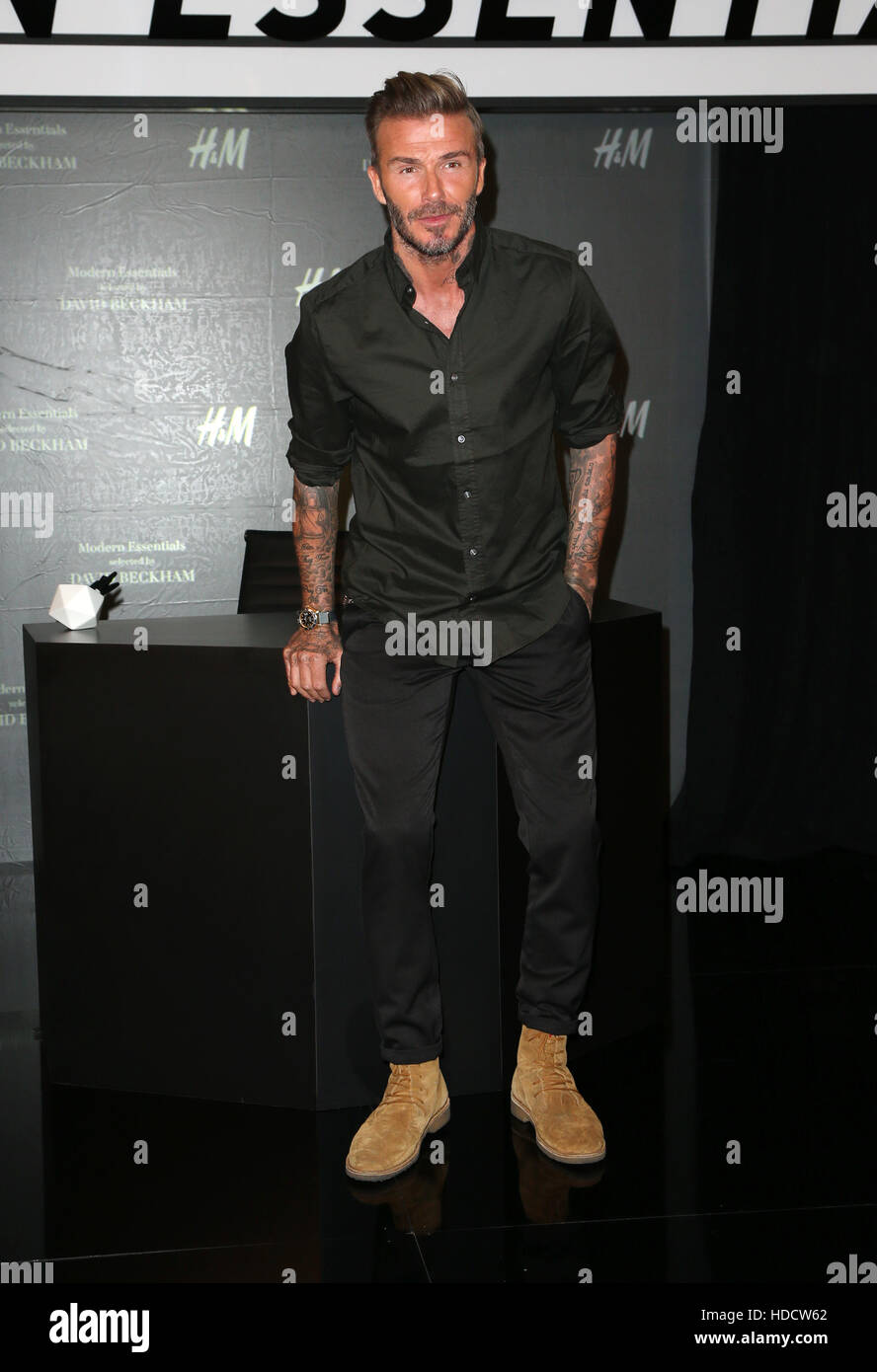 David Beckham Launches New H&M Modern Essentials Campaign Featuring ...