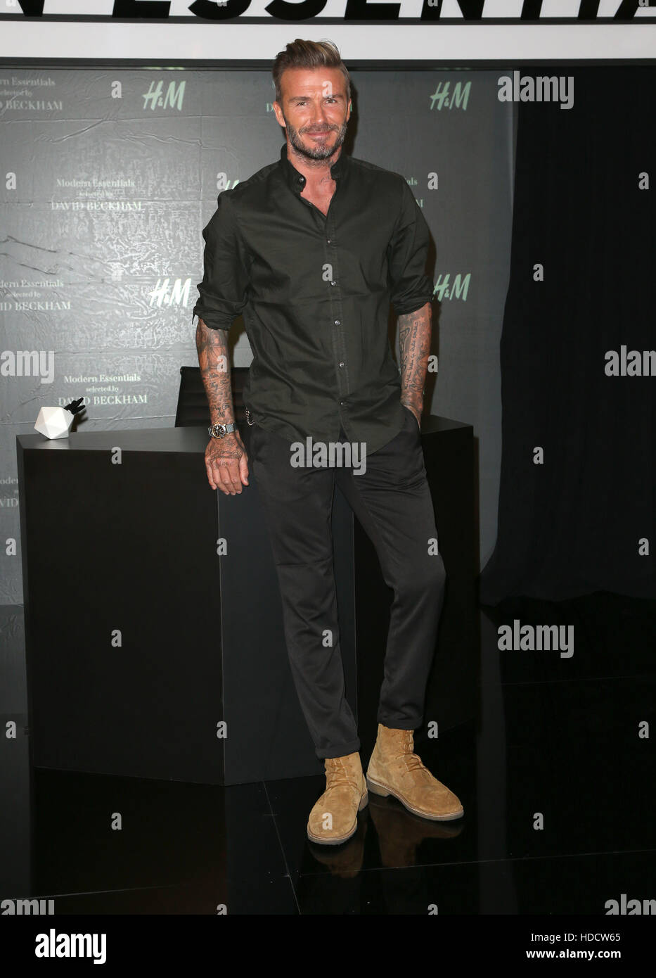 David Beckham Launches New H&M Modern Essentials Campaign Featuring ...