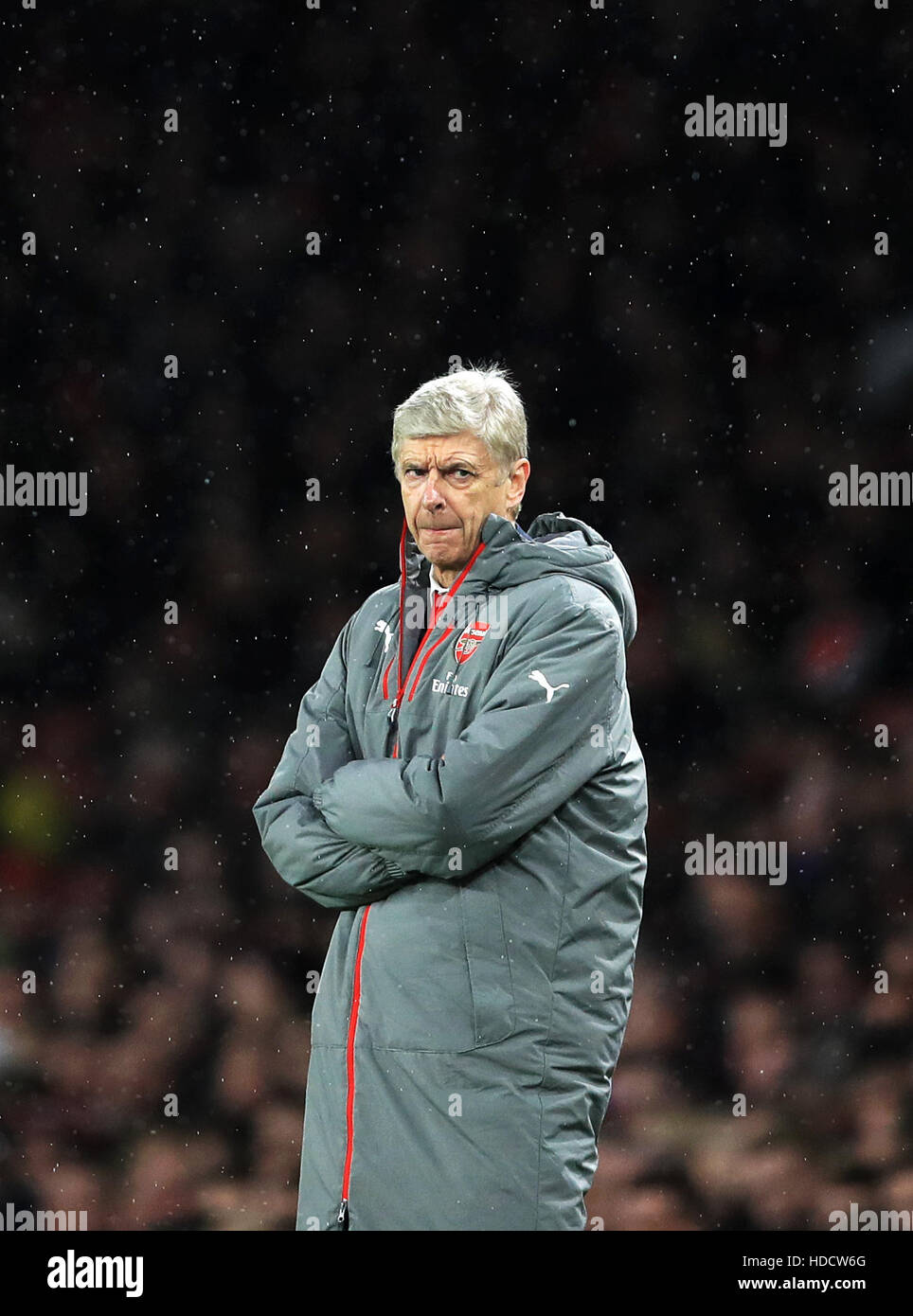 Arsenal manager Arsene Wenger during the Premier League match at the ...