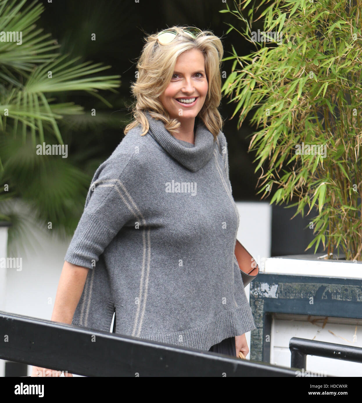 Penny Lancaster outside ITV Studios Featuring: Penny Lancaster Where ...