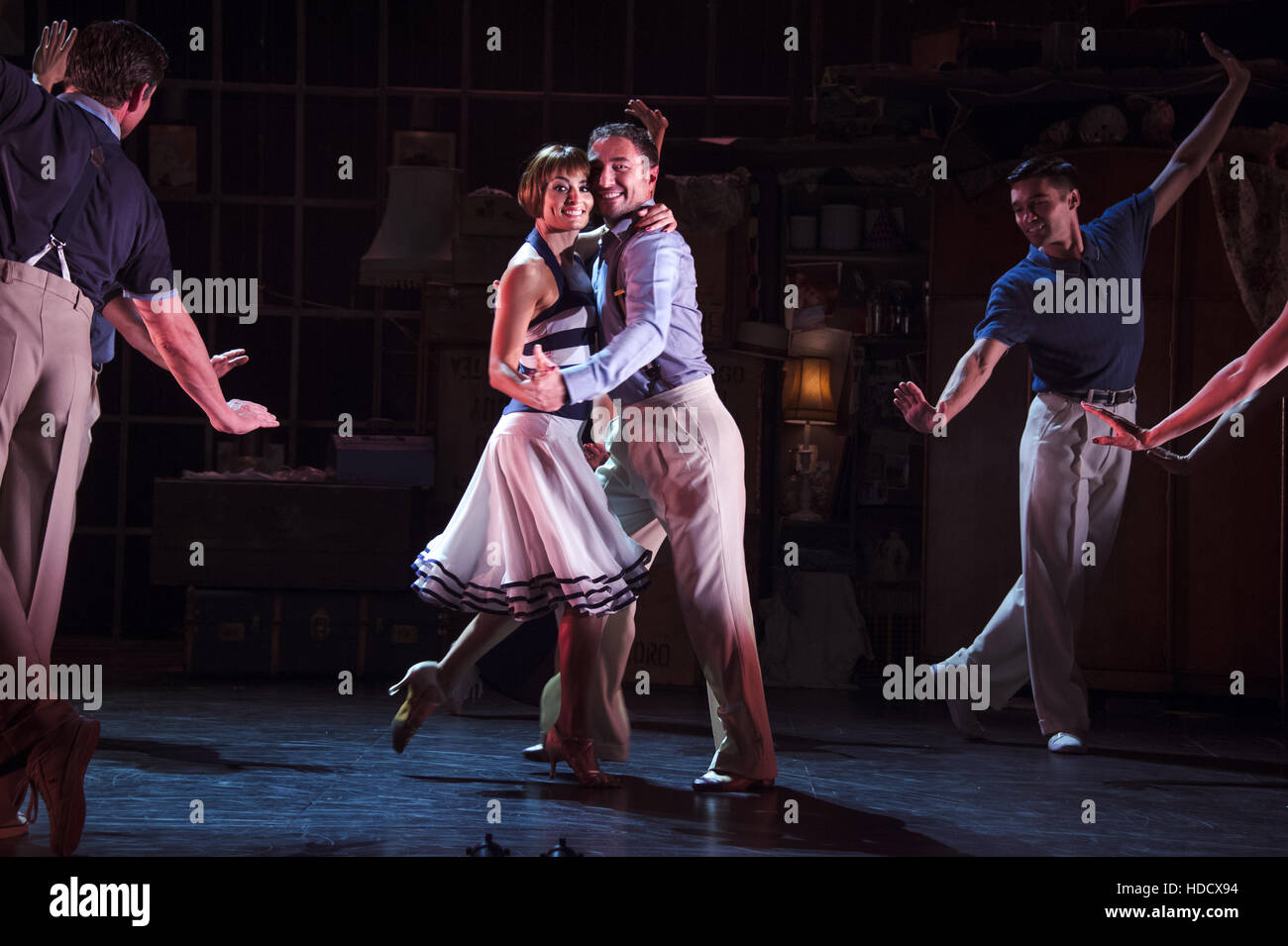 Vincent, Flavia and the cast of The Last Tango run scenes from the show ...