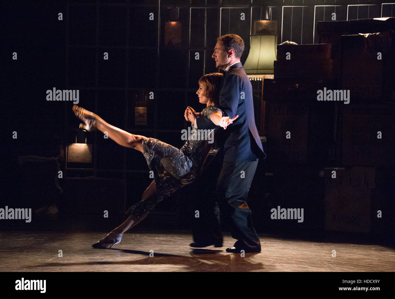 Vincent, Flavia and the cast of The Last Tango run scenes from the show ...