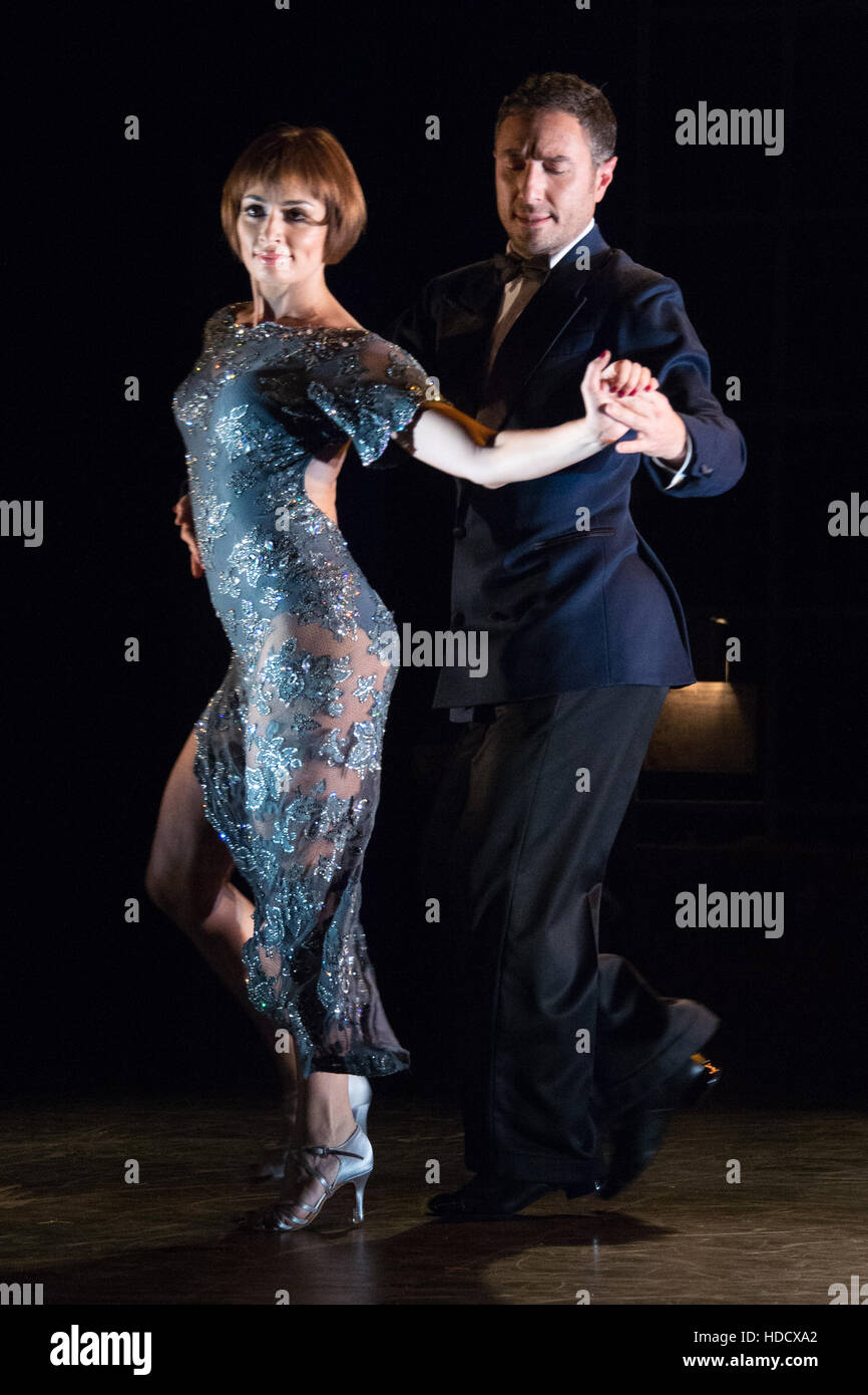 Vincent, Flavia and the cast of The Last Tango run scenes from the show ...