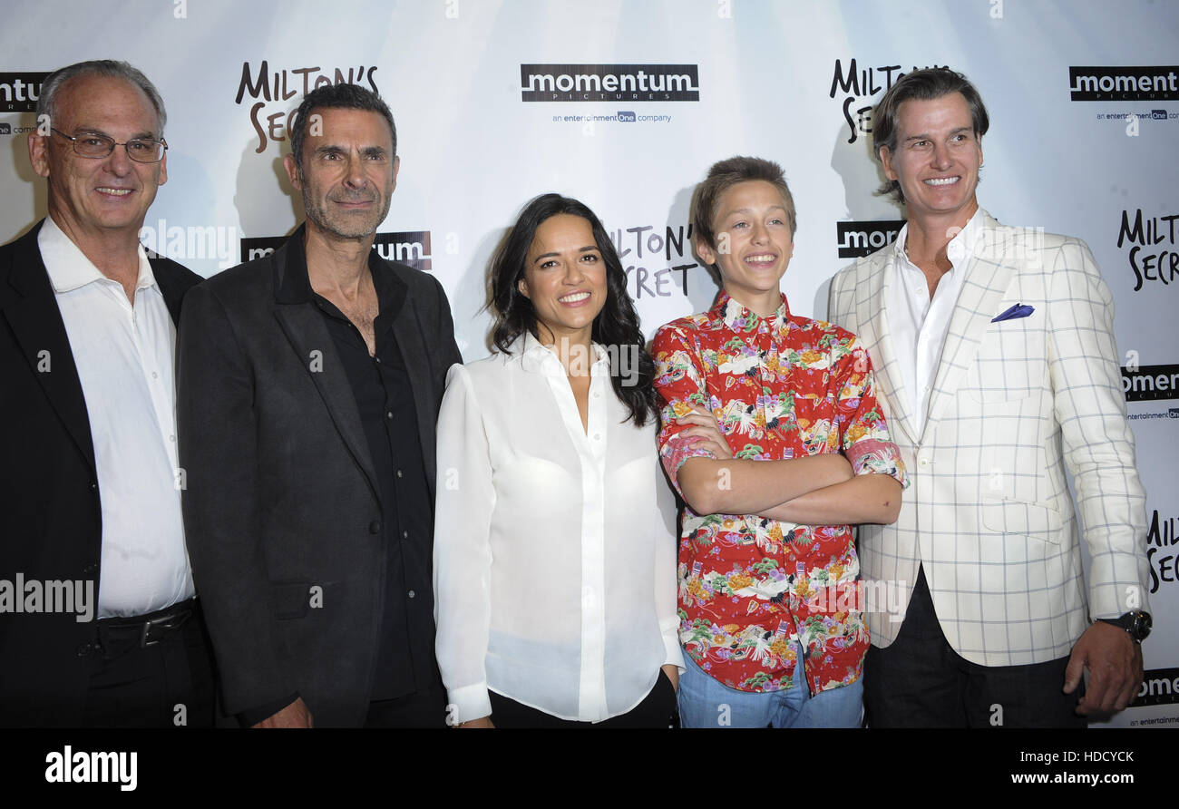 Film premiere of 'Milton's Secret' Featuring: Fred Buchs, Barnet Bain ...