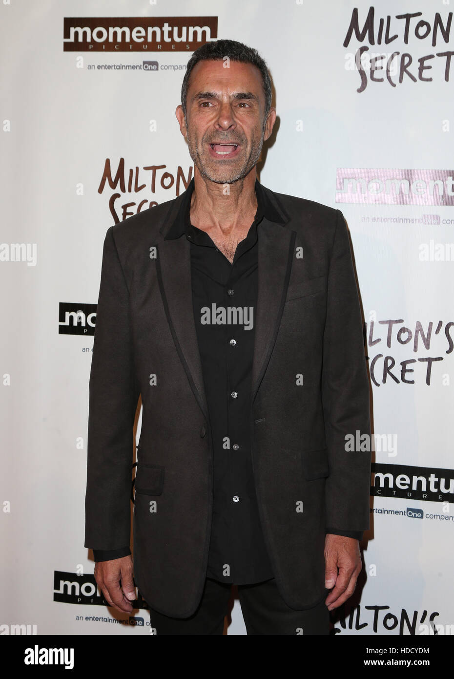 Premiere of Momentum Pictures' 'Milton's Secret' Featuring: Barnet Bain ...