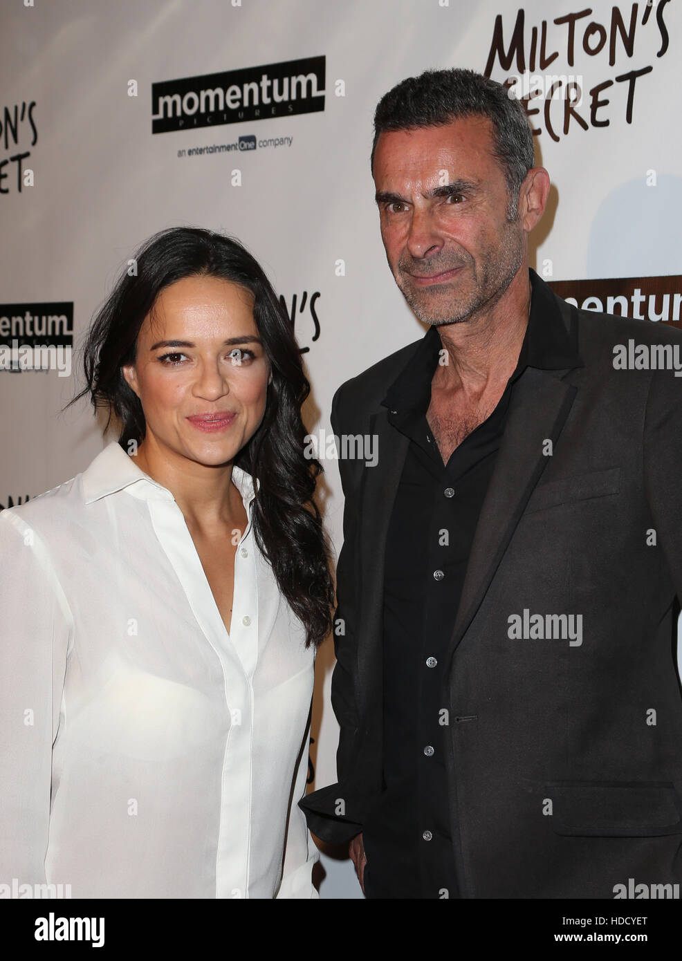 Premiere of Momentum Pictures' 'Milton's Secret' Featuring: Michelle ...