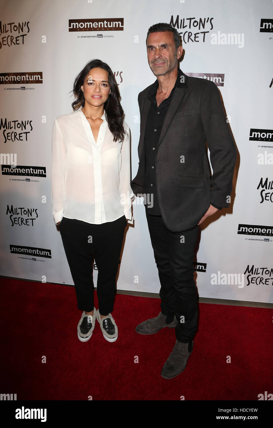 Premiere of Momentum Pictures' 'Milton's Secret' Featuring: Michelle ...
