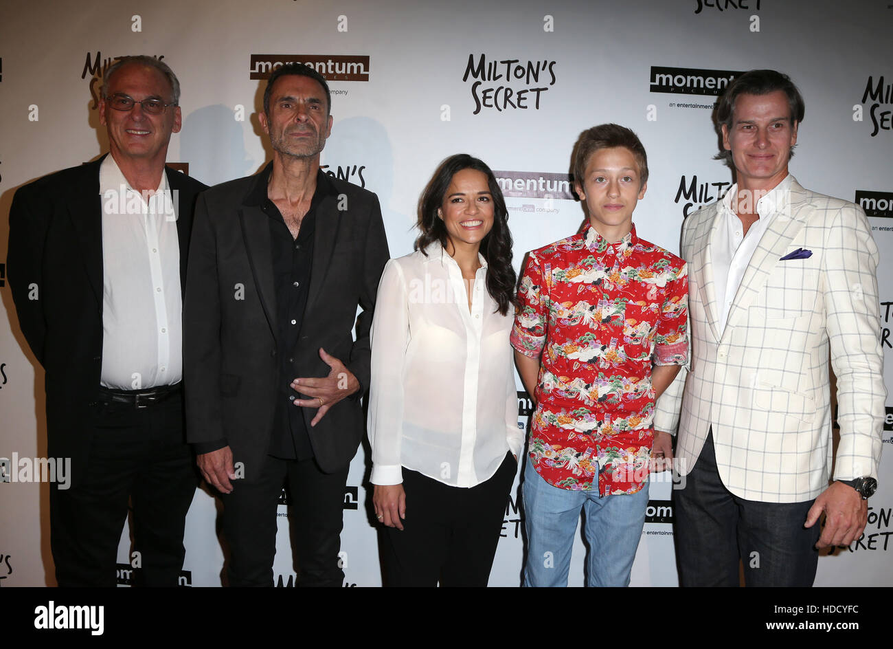 Premiere of Momentum Pictures' 'Milton's Secret' Featuring: Barnet Bain ...