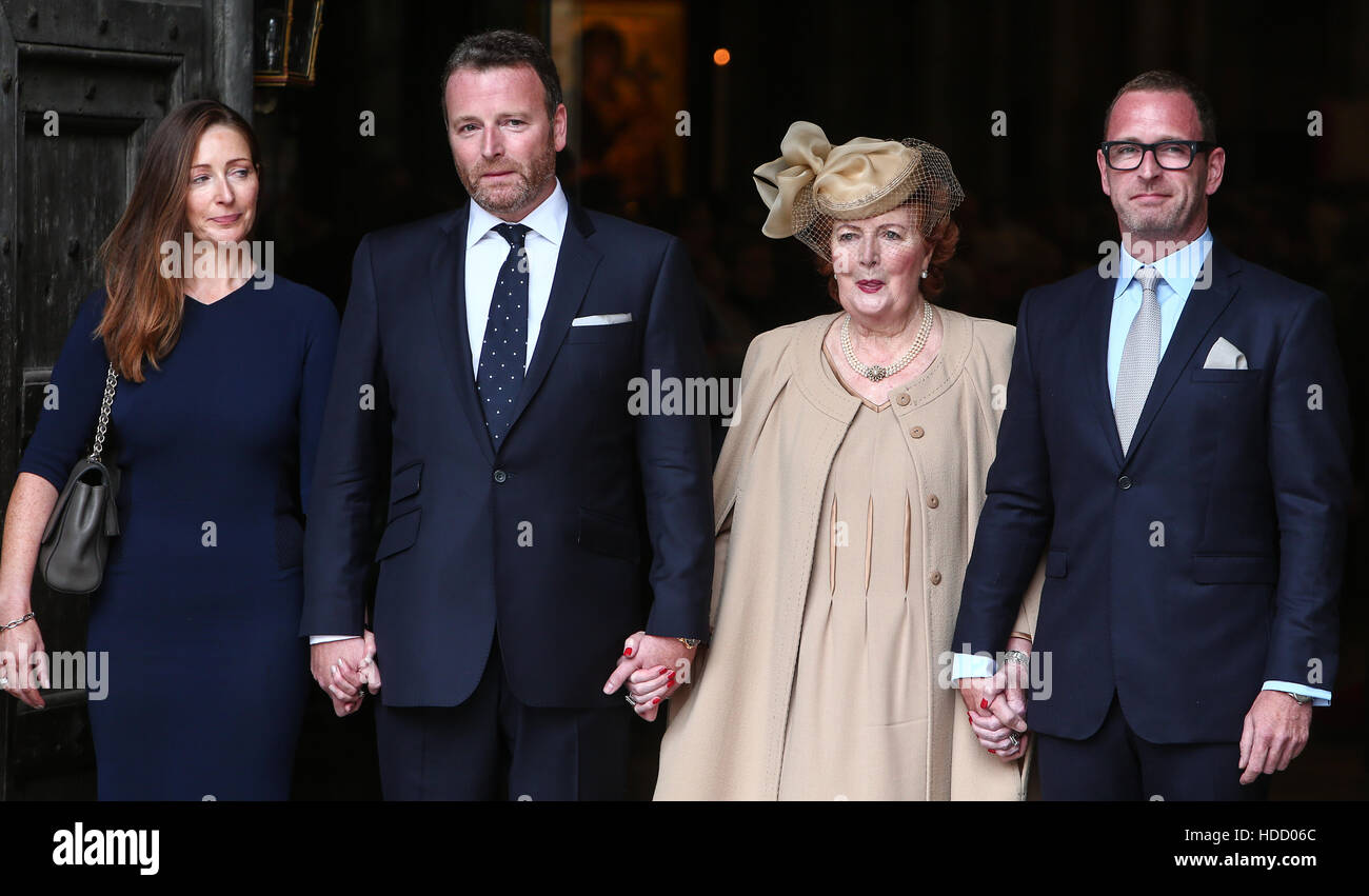 Terry Wogan Thanksgiving Service at Westminster Abbey Featuring: Lady ...