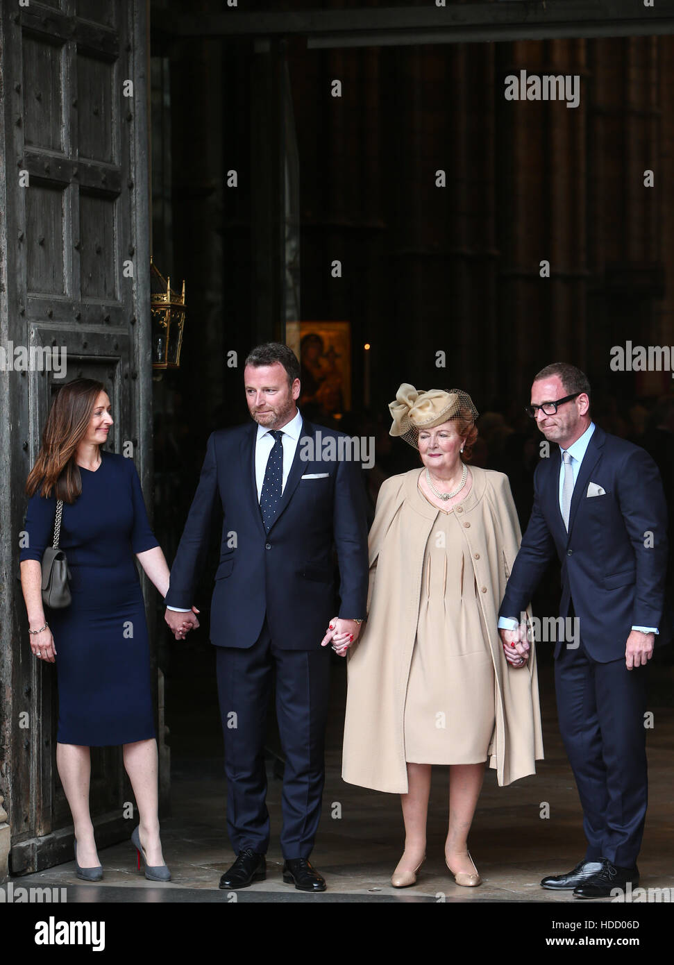 Terry Wogan Thanksgiving Service at Westminster Abbey Featuring: Lady ...